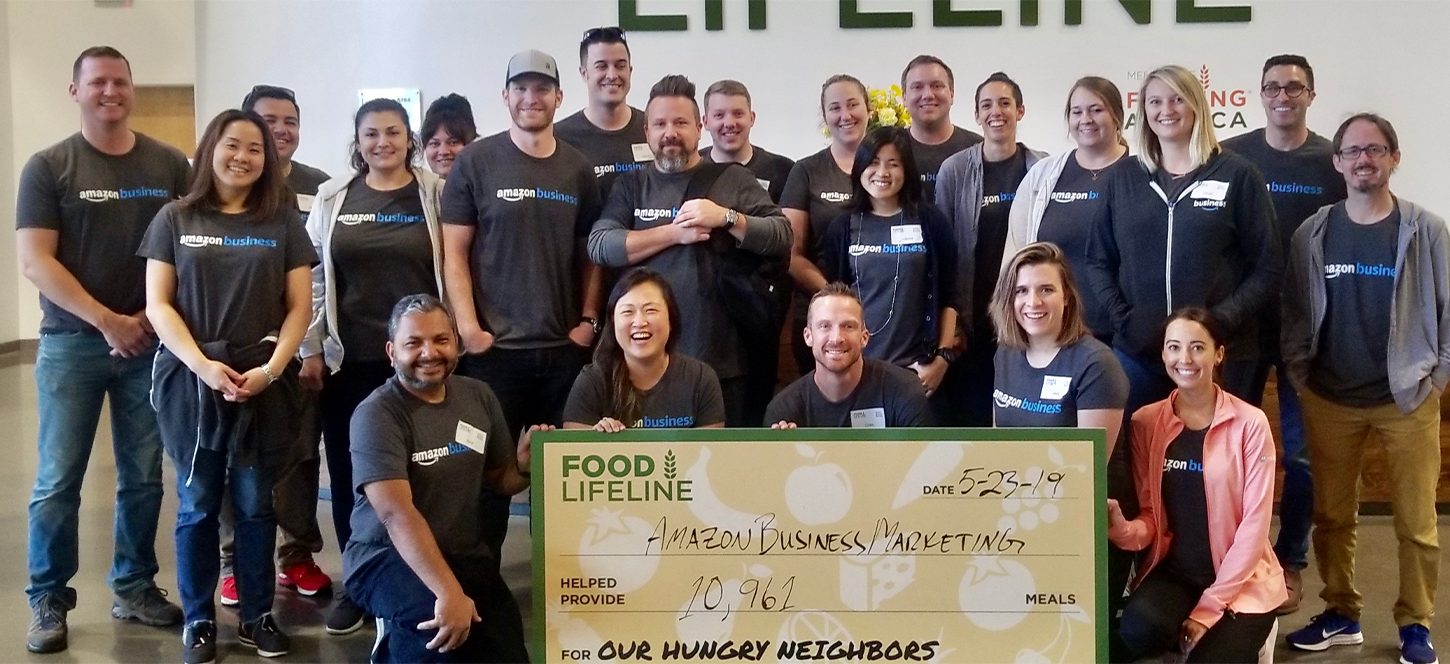 Amazon Business Gives Back and Supports Local Communities