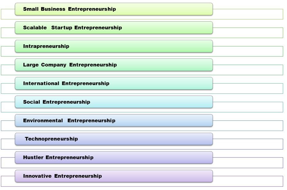 Learn What are the Different Types of Entrepreneurship with Example ...