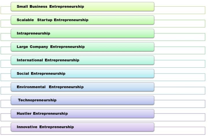 Learn What are the Different Types of Entrepreneurship with Example ...