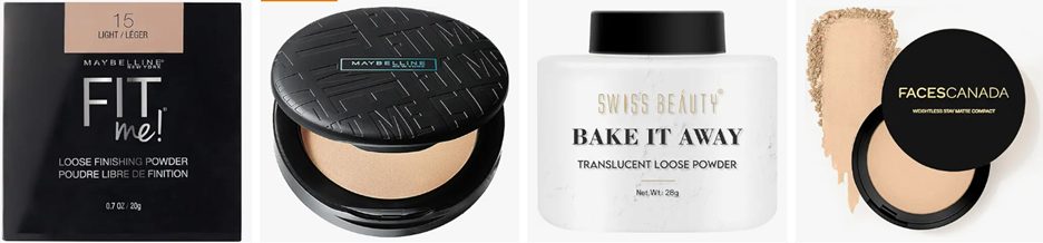 Makeup Products List- Item Names, Steps, Accessories & Kits