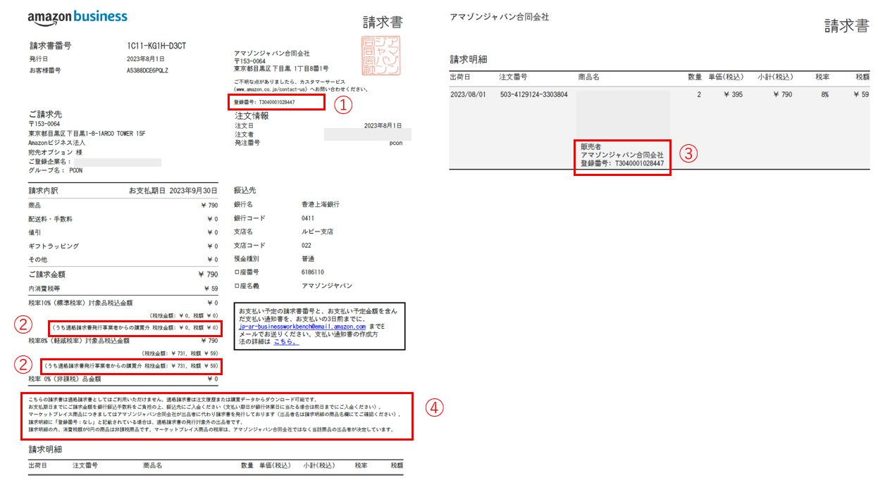 インボイス制度導入に関するAmazonビジネスでの対応